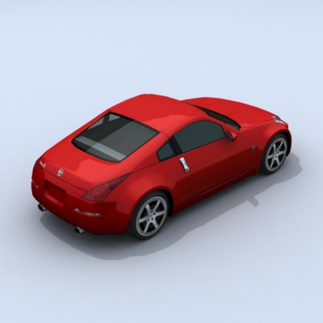 3d Nissan 350z Sports Car