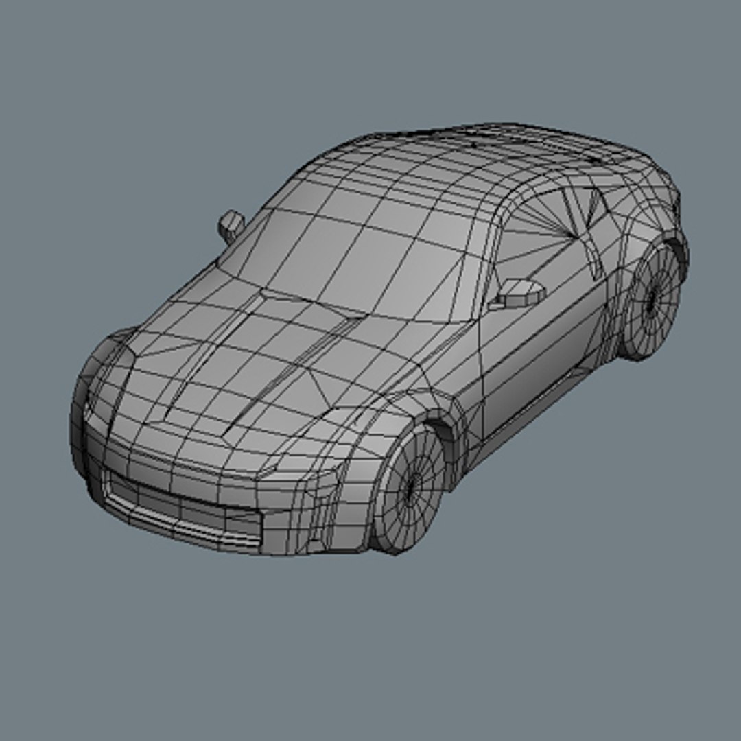 3d Nissan 350z Sports Car