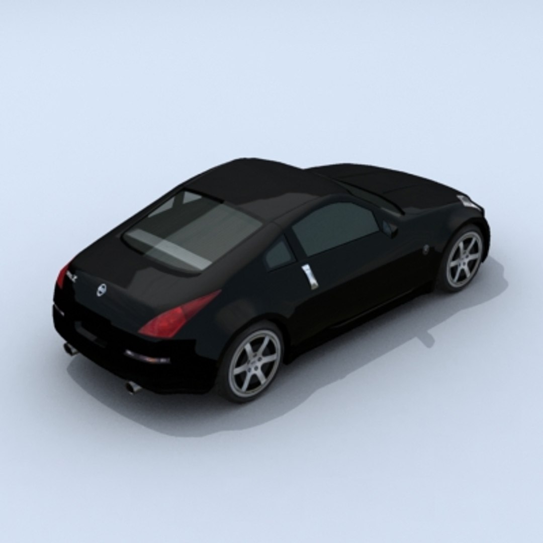 3d Nissan 350z Sports Car
