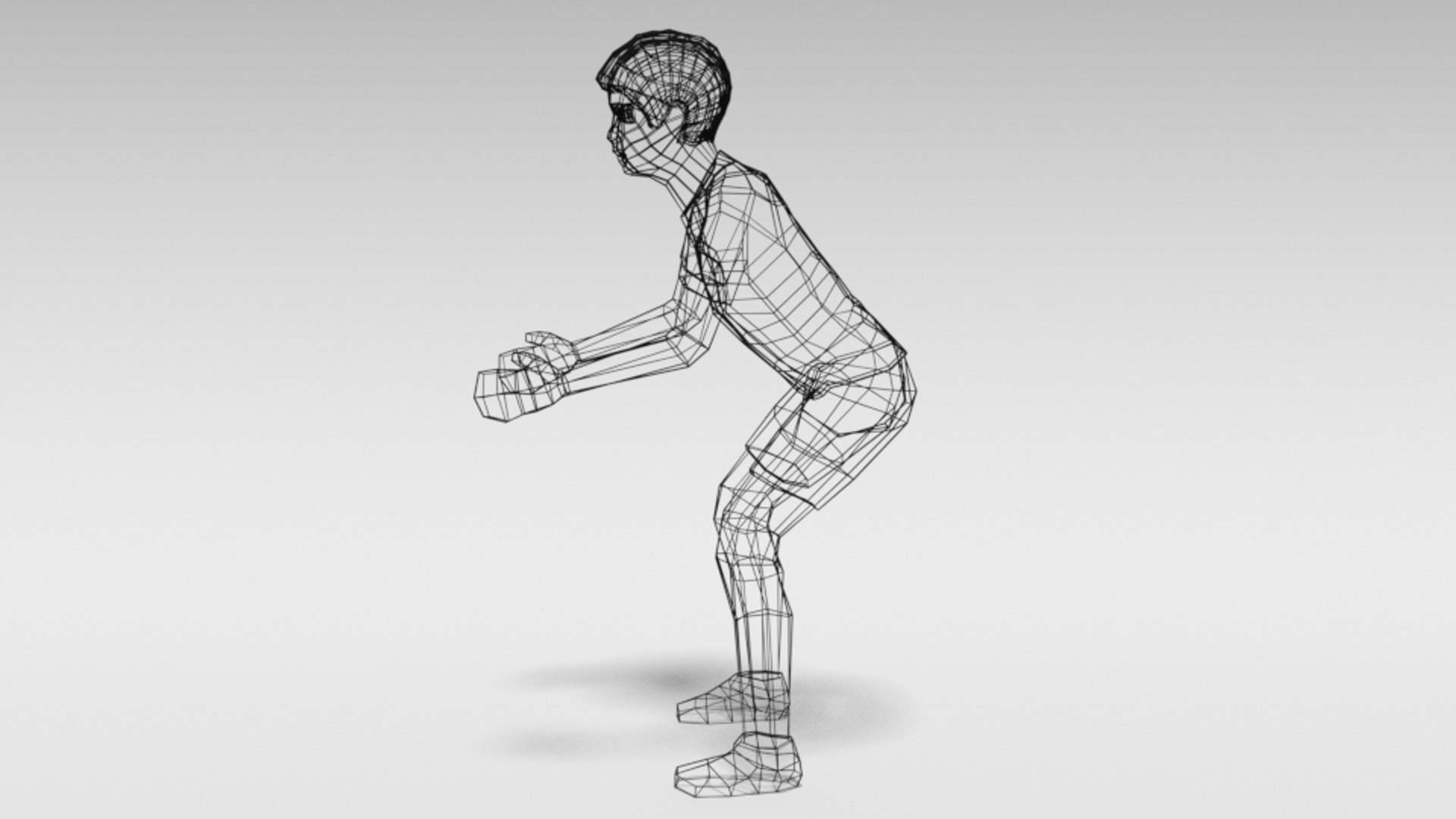 3D Kid Blender Ready - TurboSquid 1514594