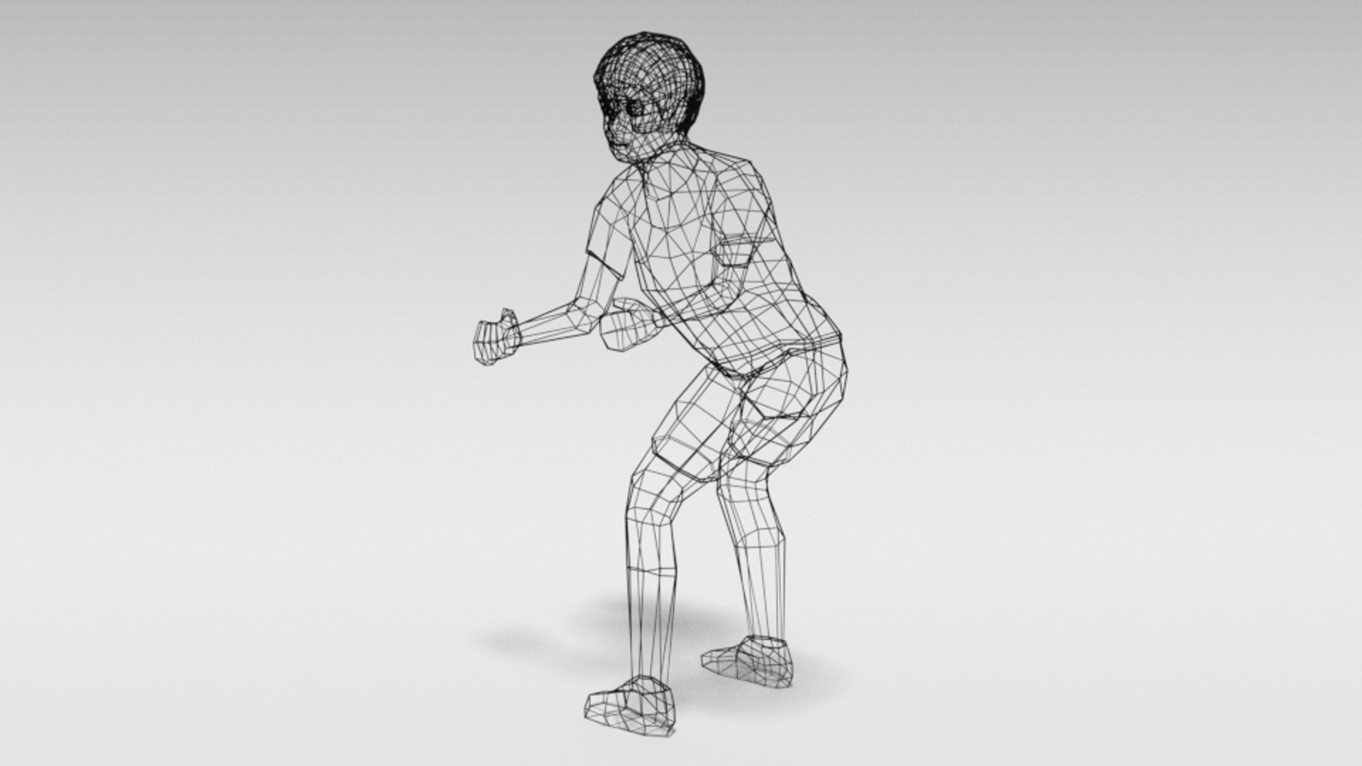 3D Kid Blender Ready - TurboSquid 1514594