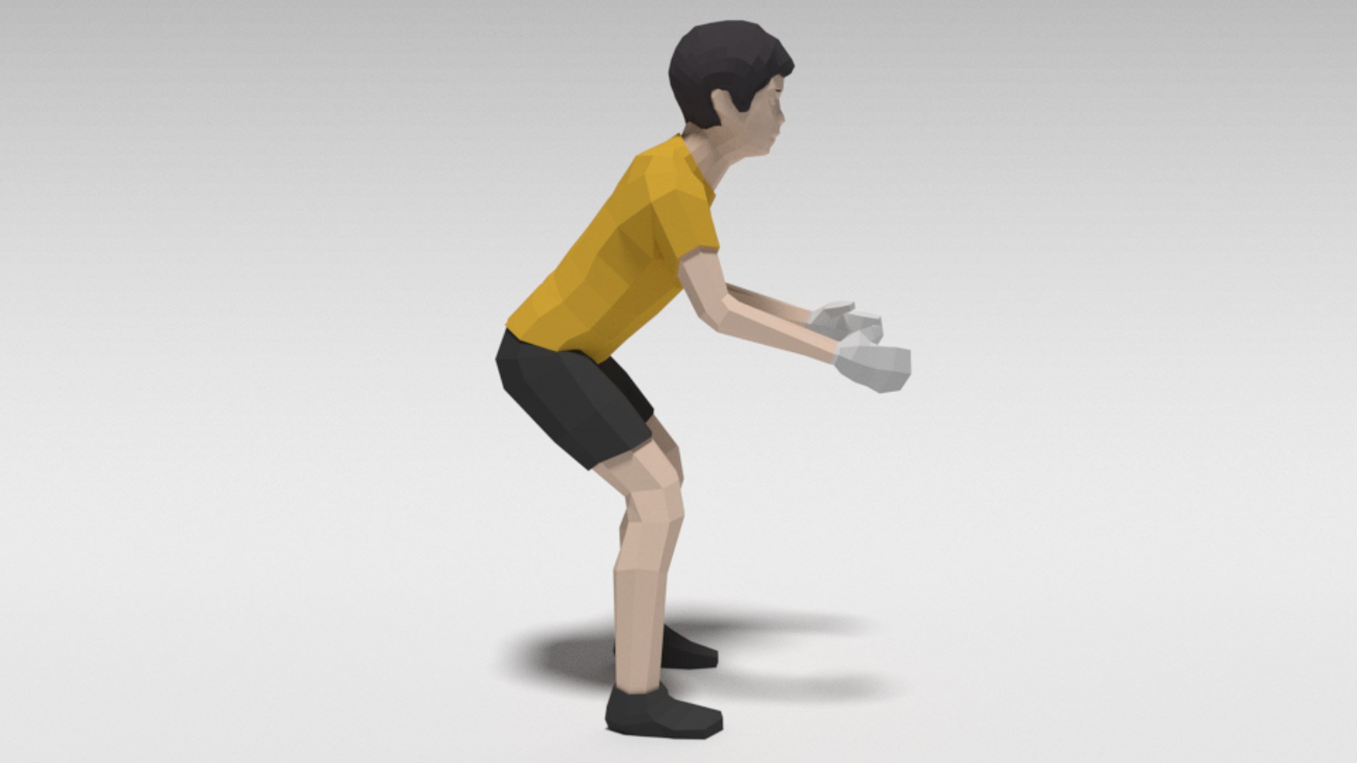 3D Kid Blender Ready - TurboSquid 1514594