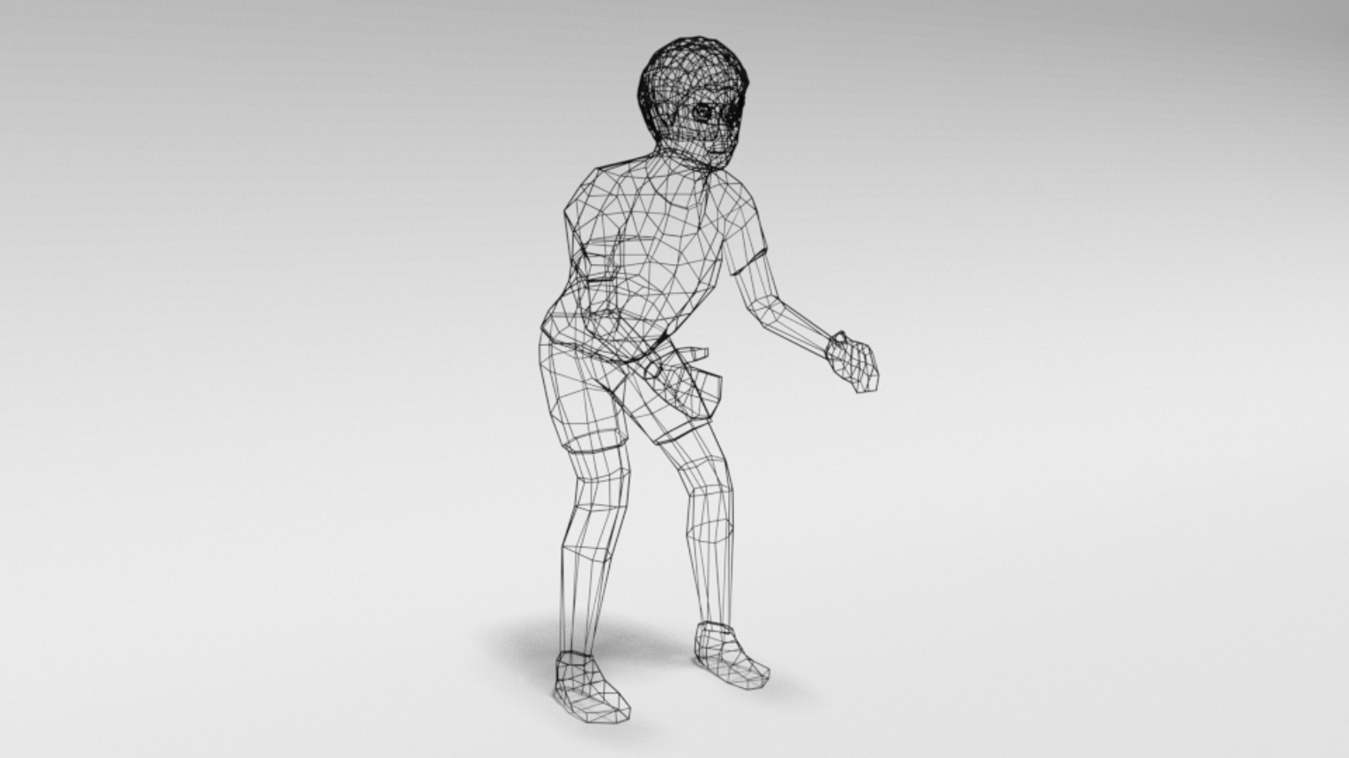 3D Kid Blender Ready - TurboSquid 1514594
