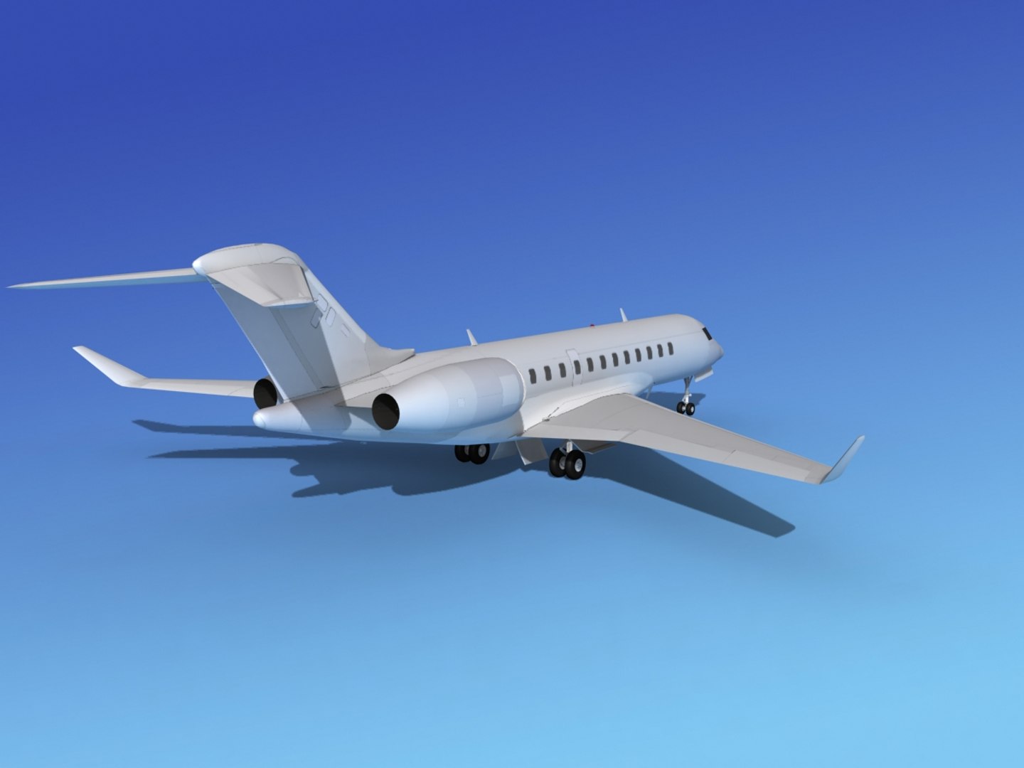 3d Turbines Bombardier Global Express