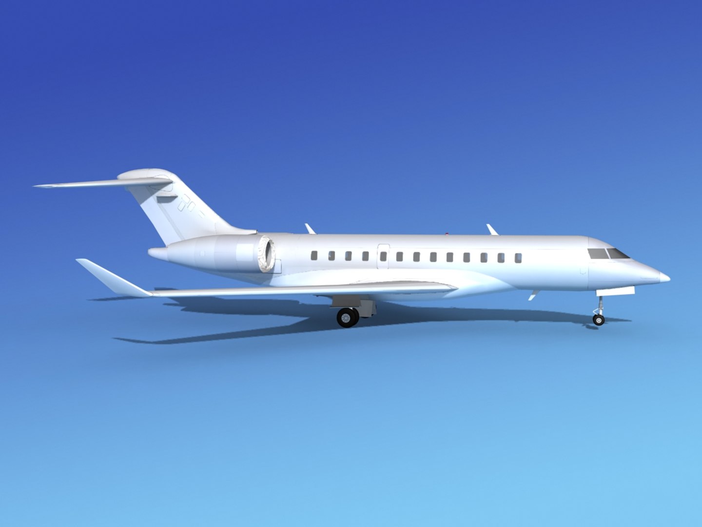 3d Turbines Bombardier Global Express