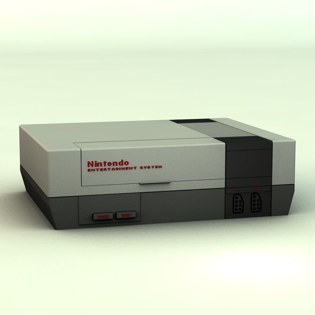 nintendo entertainment 3d c4d