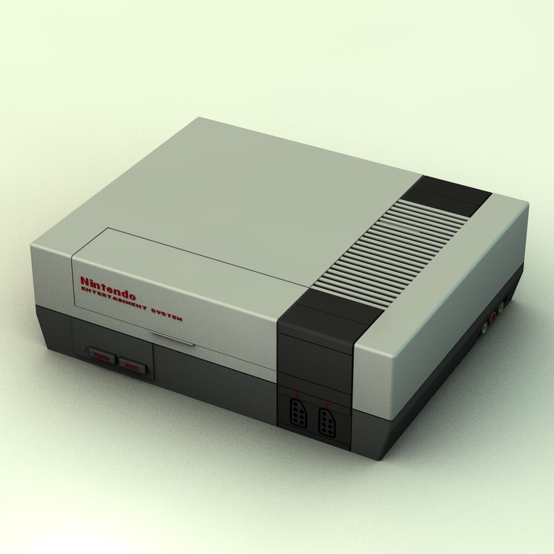 nintendo entertainment 3d c4d
