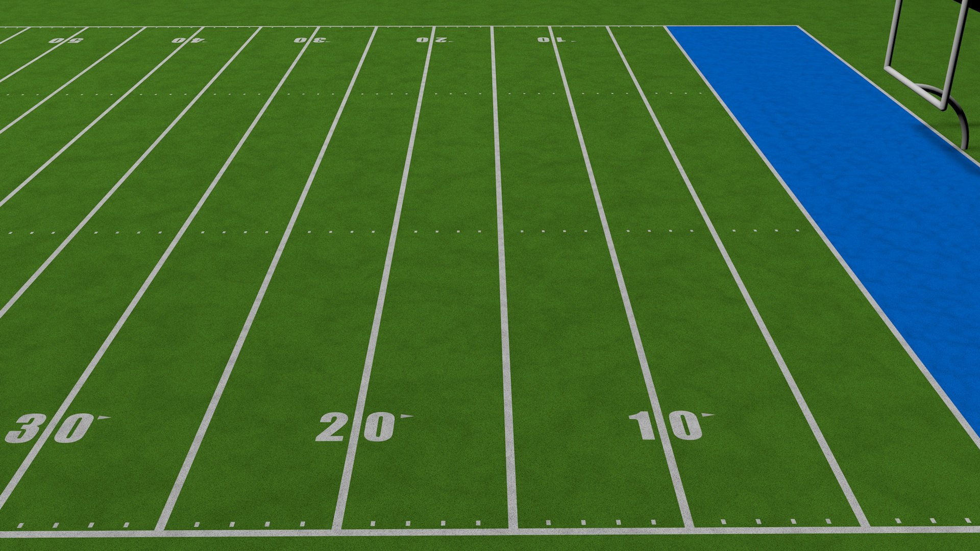 3d Football Field