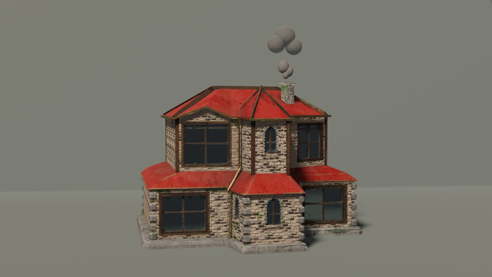Stylized Medieval House 3D - TurboSquid 2095173