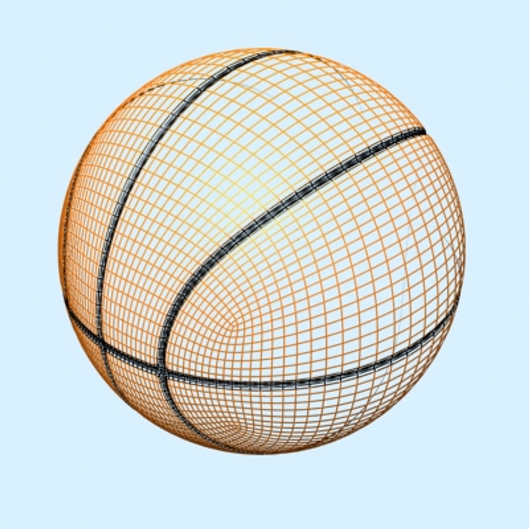 3d Basketball Basket Ball Model