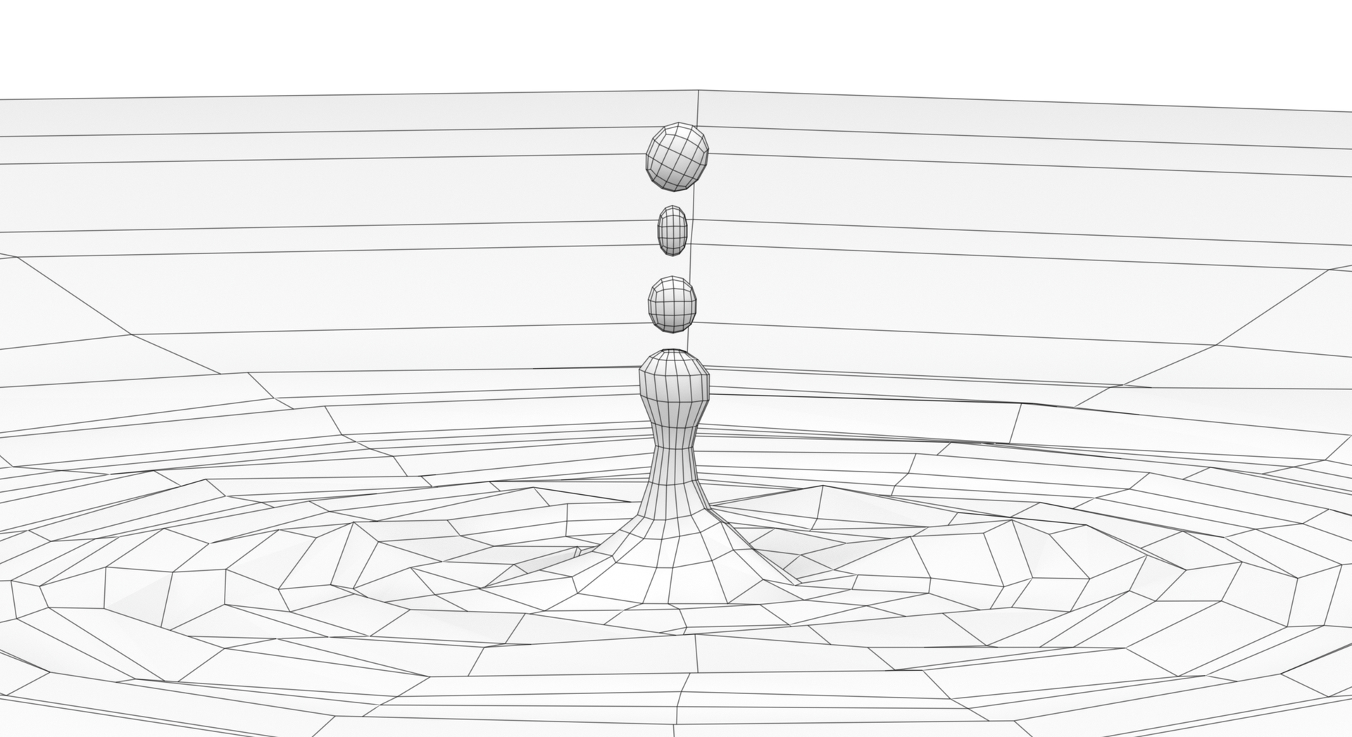 Water drop 3D model - TurboSquid 1188471