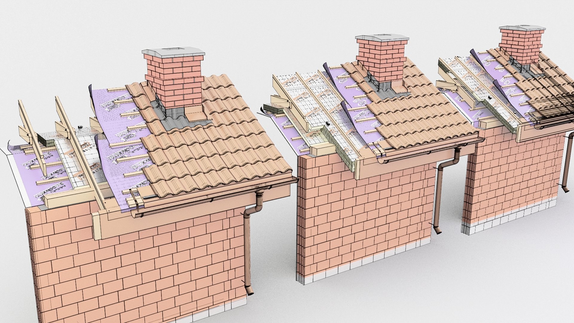 3D Roof Insulation Pir Pur Model - TurboSquid 1529162