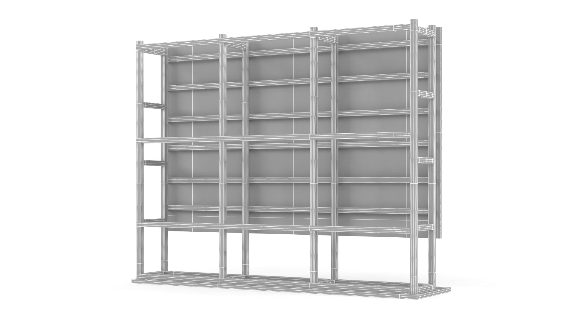 3D Advertising Screen Display - TurboSquid 1815334