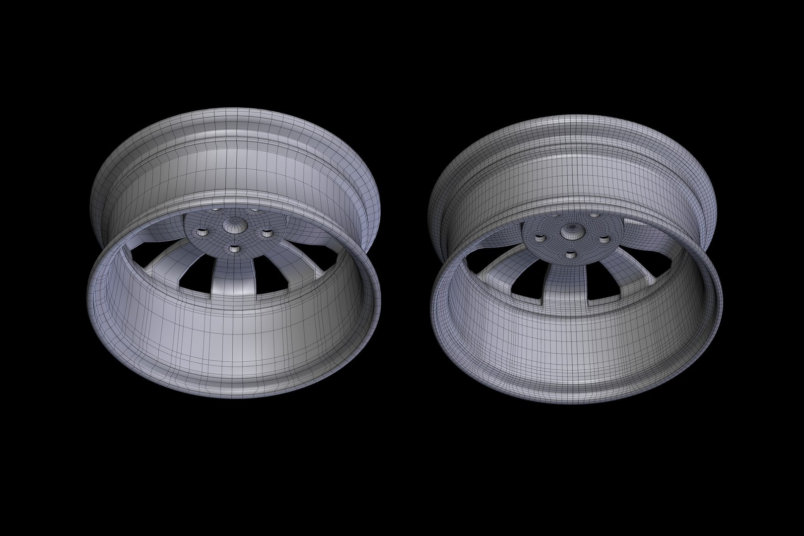 Style Wheel 3d Model