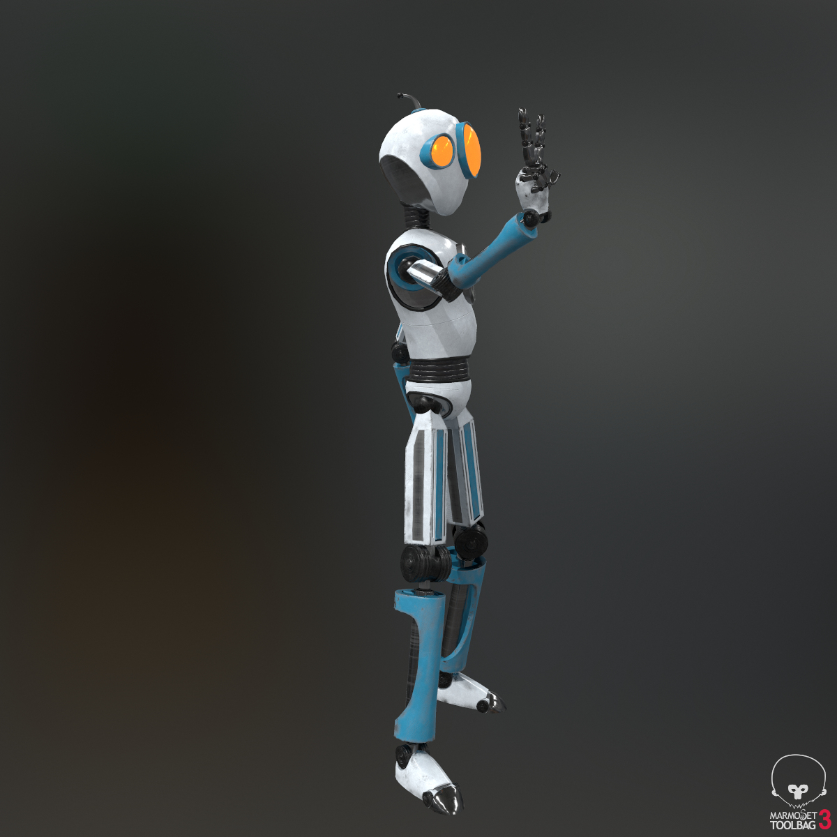 Robot pbr 3D model - TurboSquid 1315269