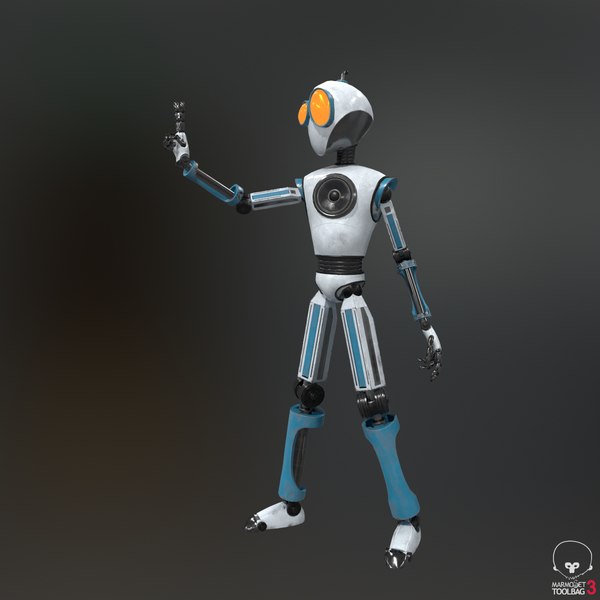 Robot pbr 3D model - TurboSquid 1315269