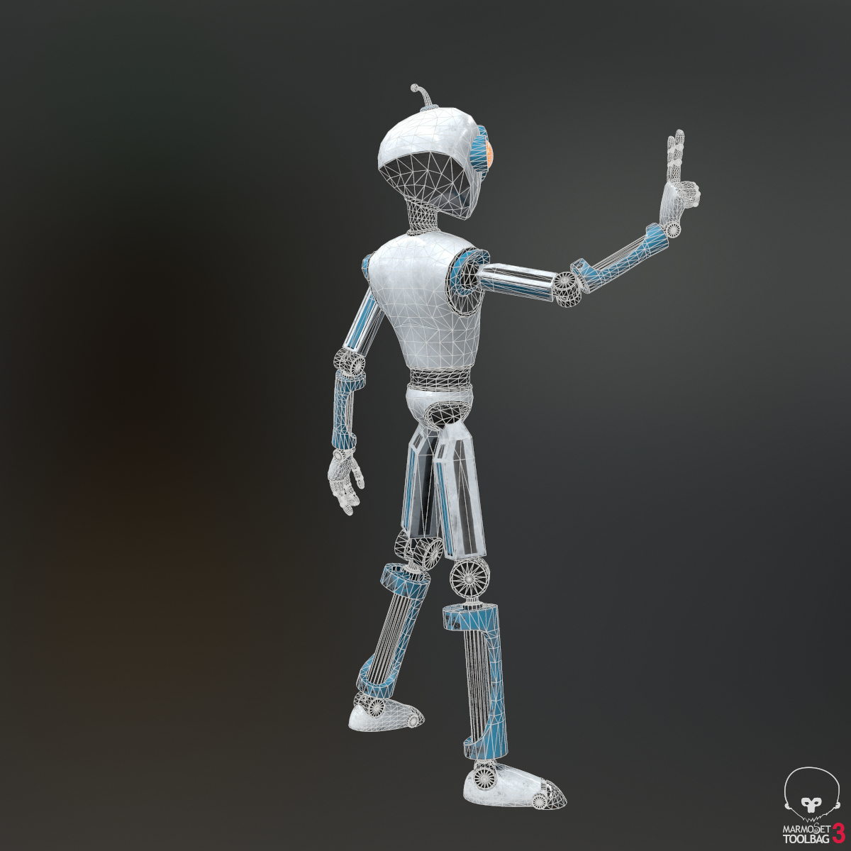 Robot pbr 3D model - TurboSquid 1315269