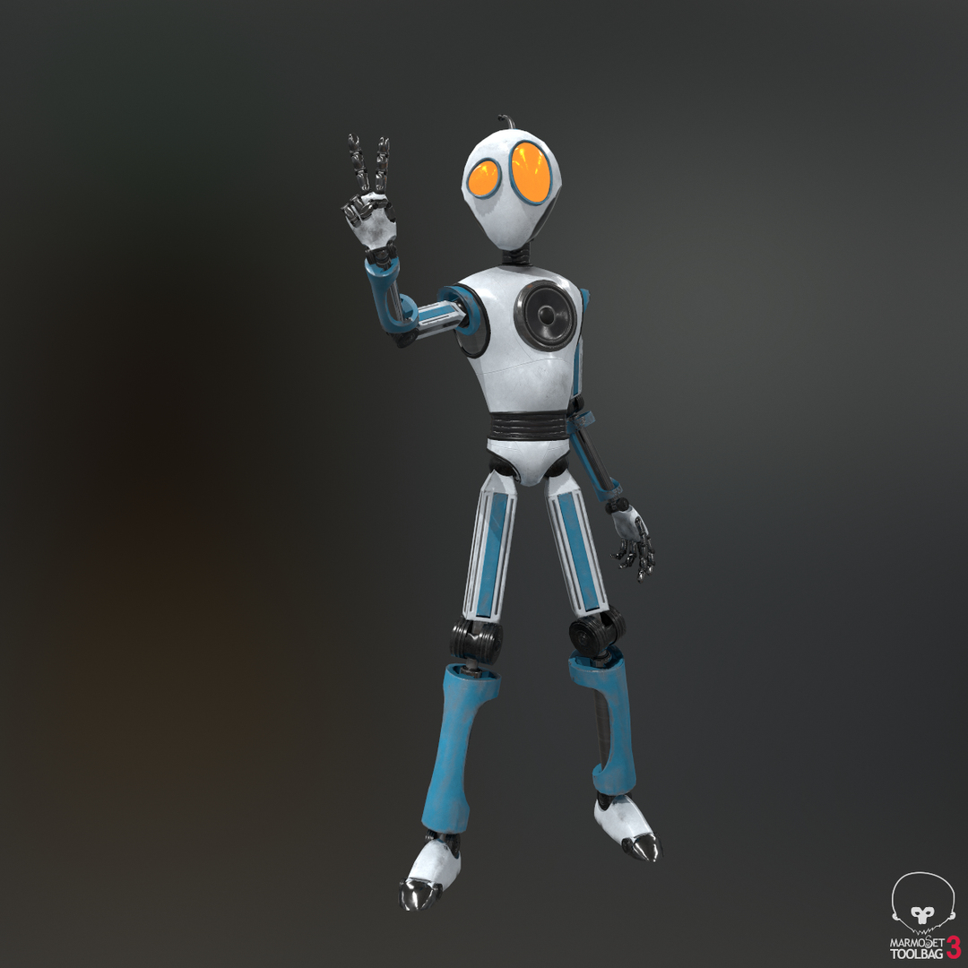 Robot pbr 3D model - TurboSquid 1315269