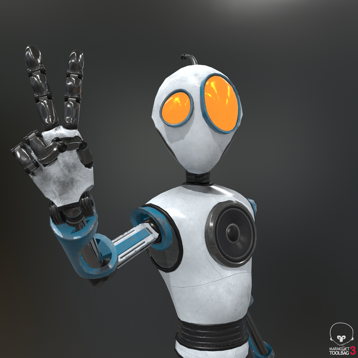 Robot pbr 3D model - TurboSquid 1315269