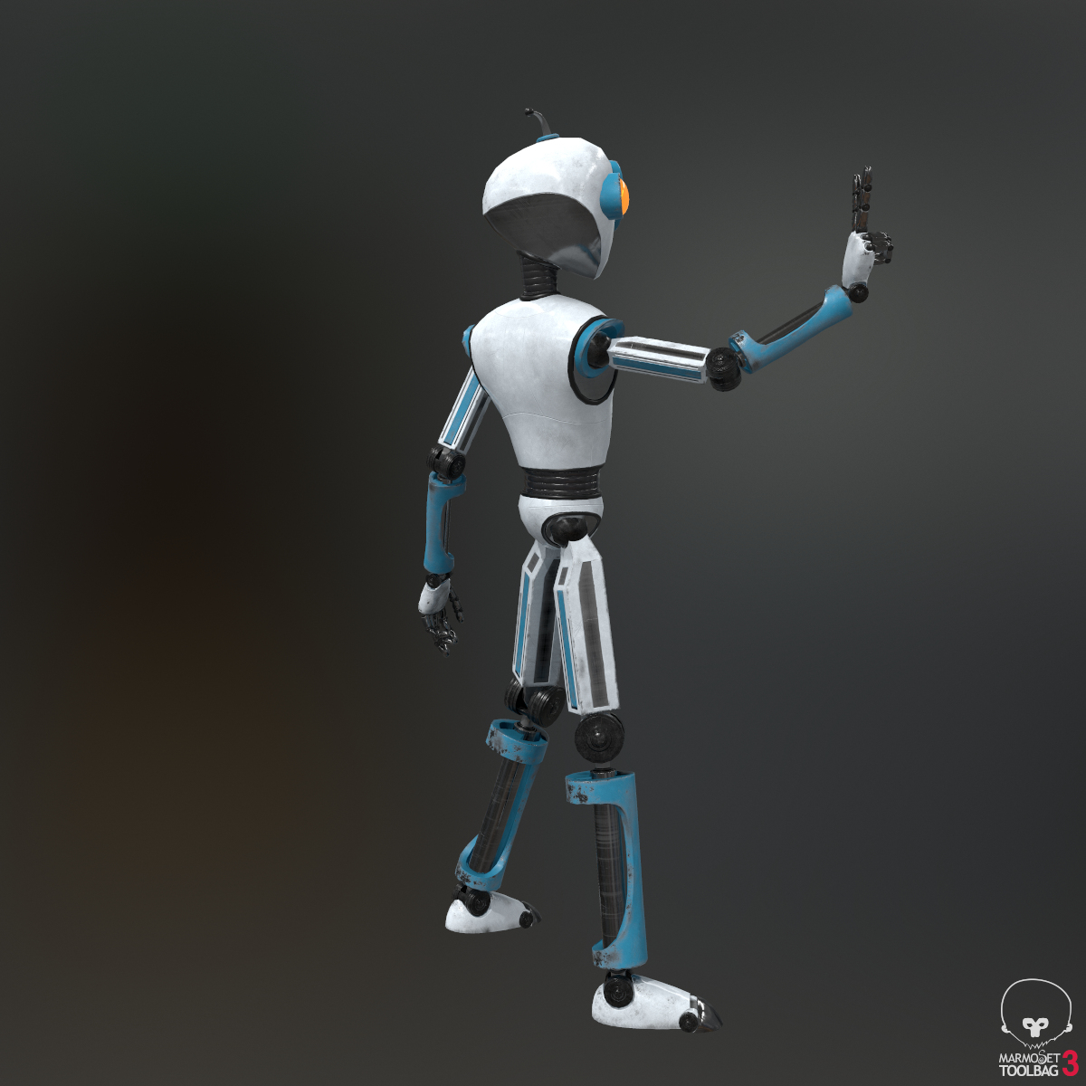 Robot pbr 3D model - TurboSquid 1315269