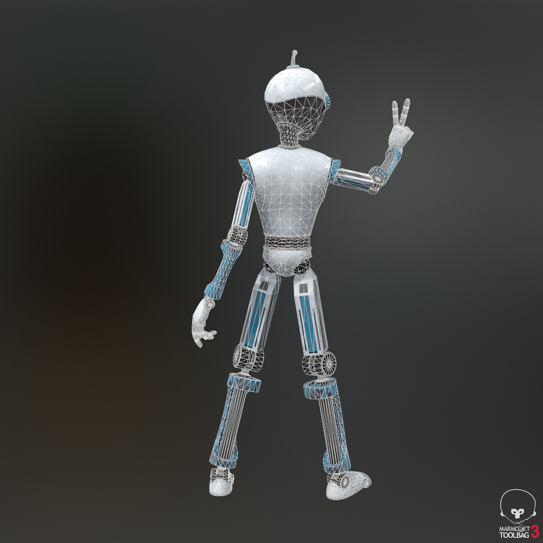 Robot pbr 3D model - TurboSquid 1315269