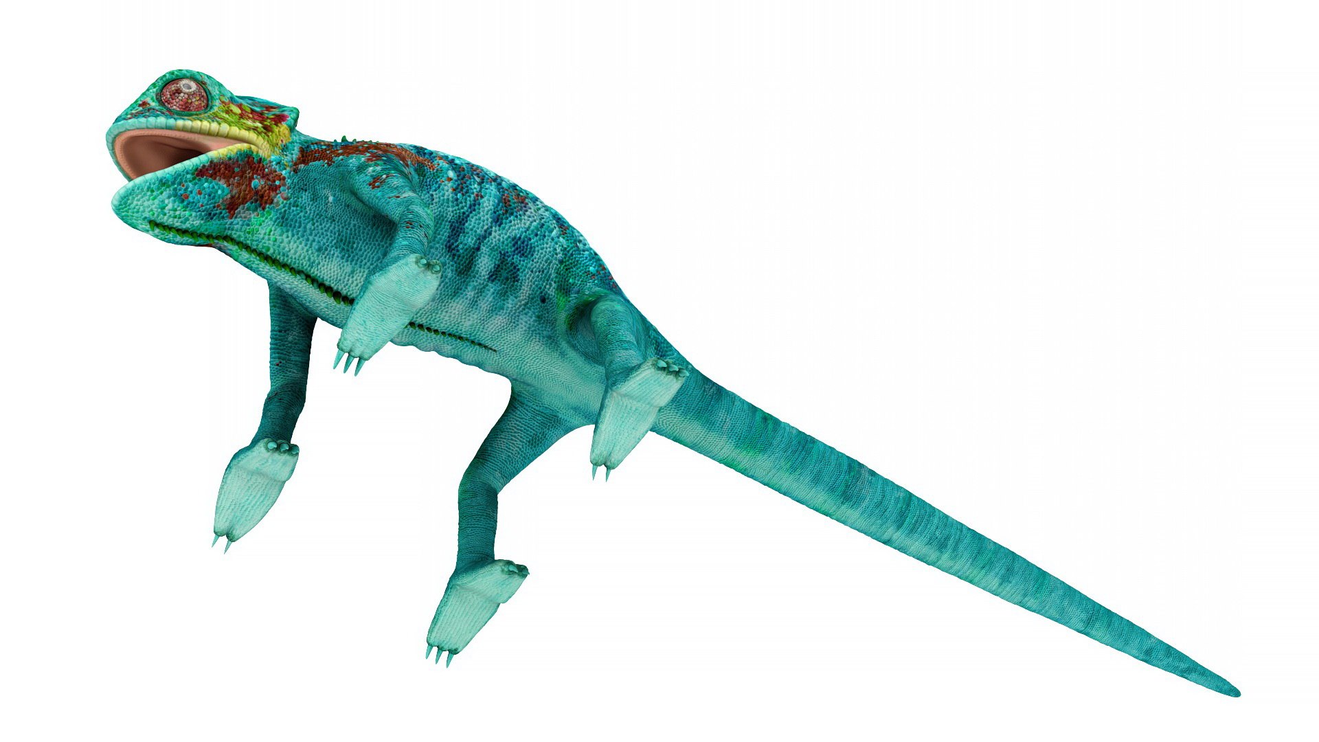 3D Panther Chameleon - TurboSquid 1959455