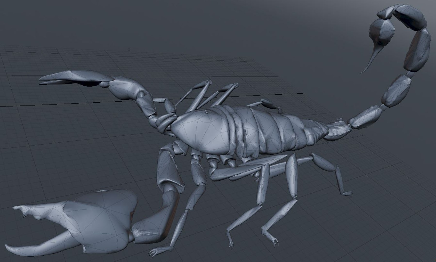 Scorpion Texturing 3d Lwo