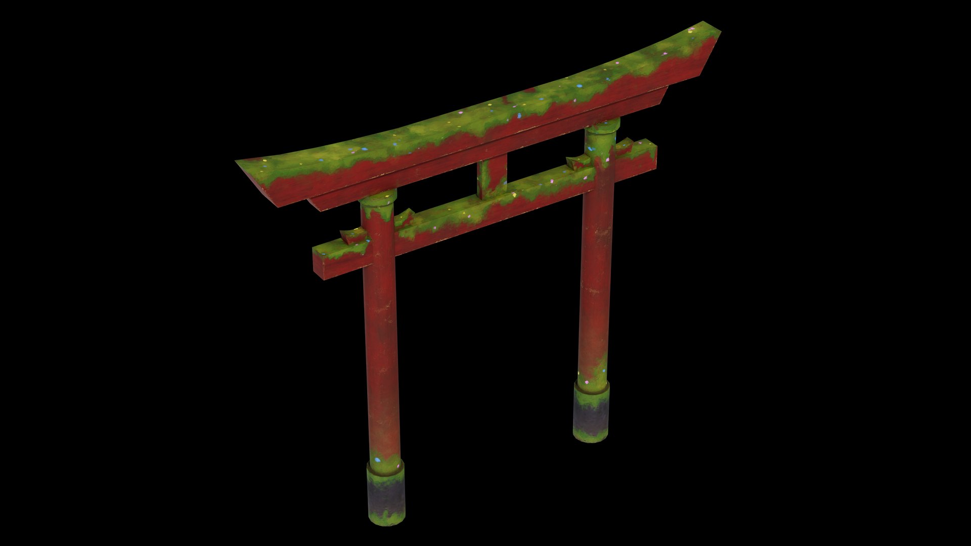 3D Torii Gate model - TurboSquid 2172164