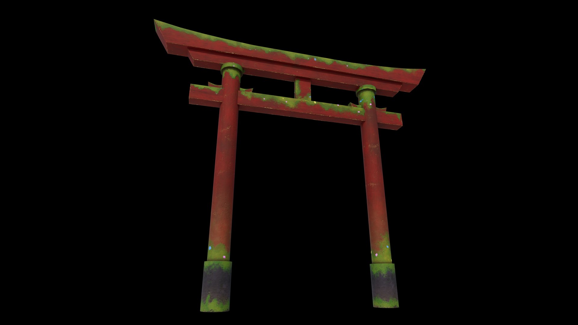 3D Torii Gate model - TurboSquid 2172164
