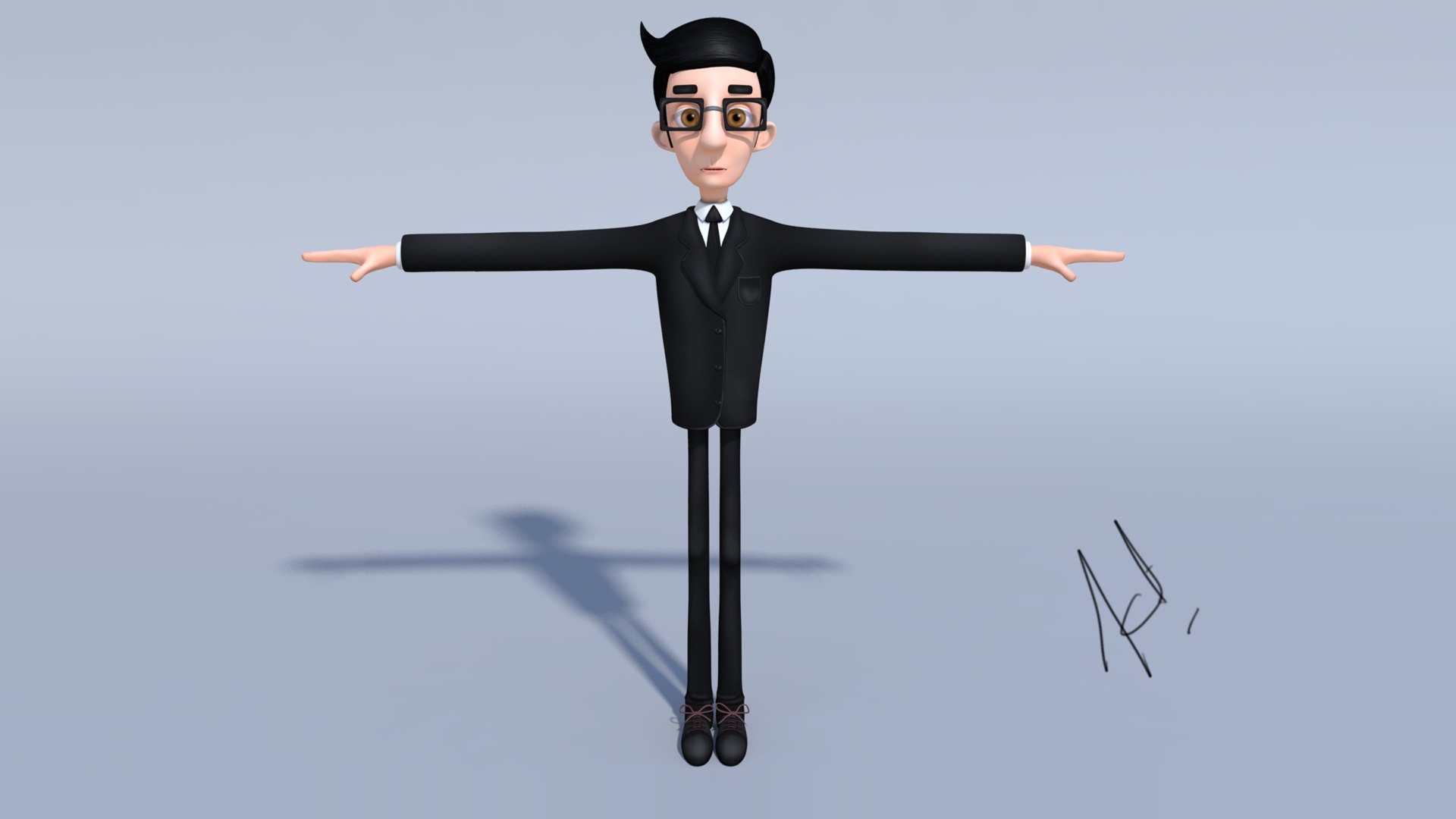 Cartoon Character Fbx