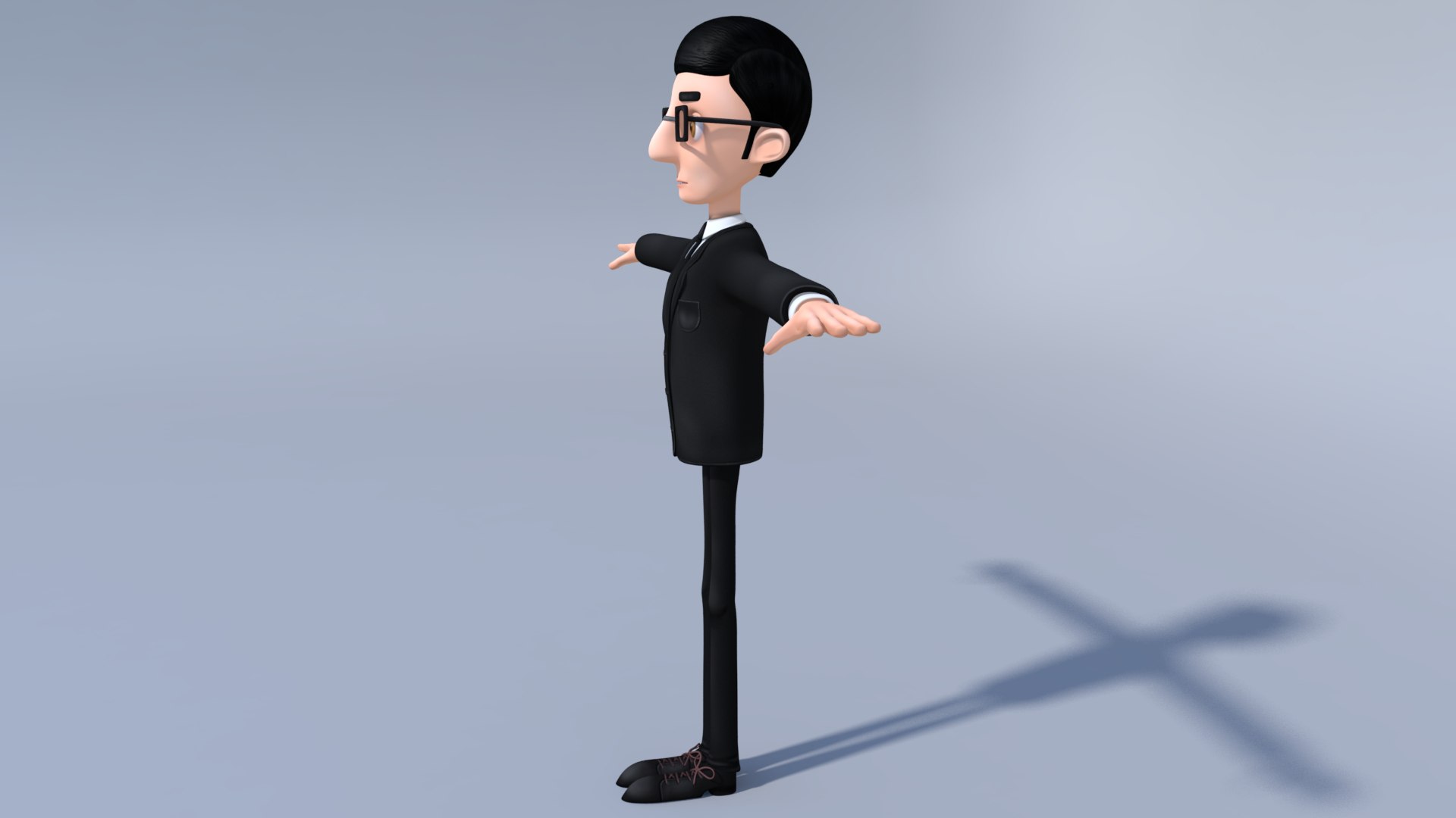 Cartoon Character Fbx