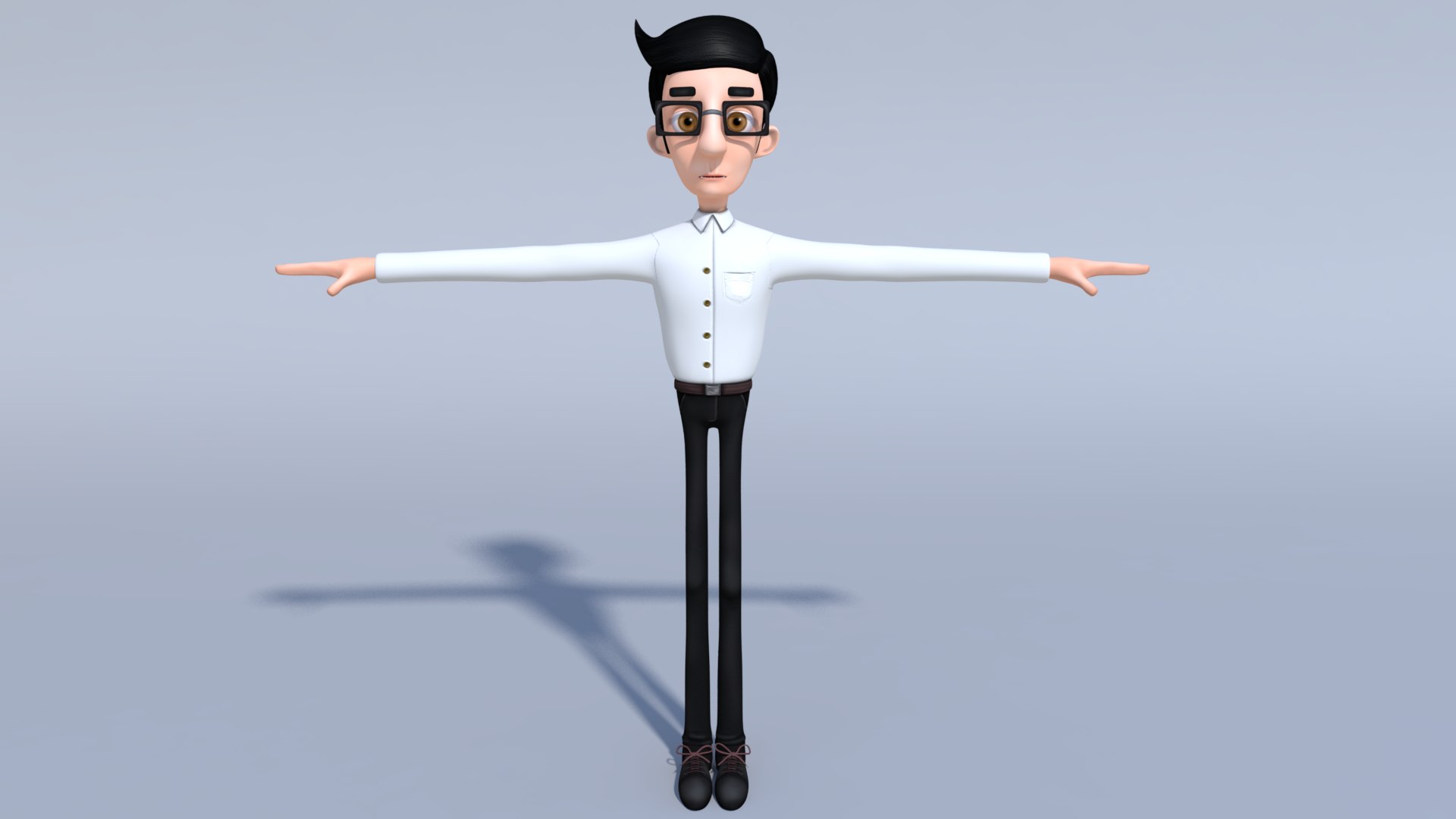 Cartoon Character Fbx