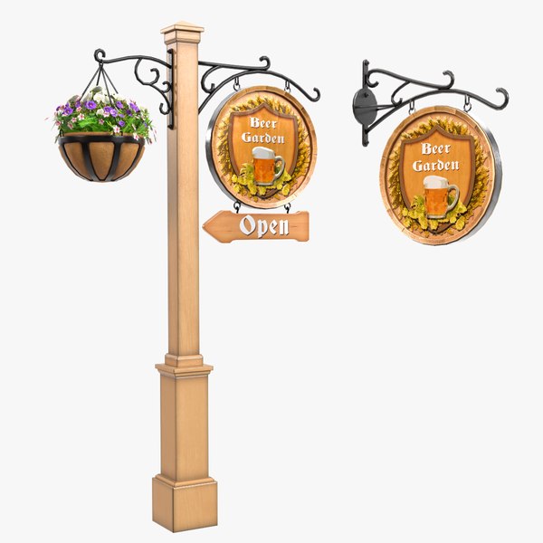 Bar Sign 3D Models for Download | TurboSquid