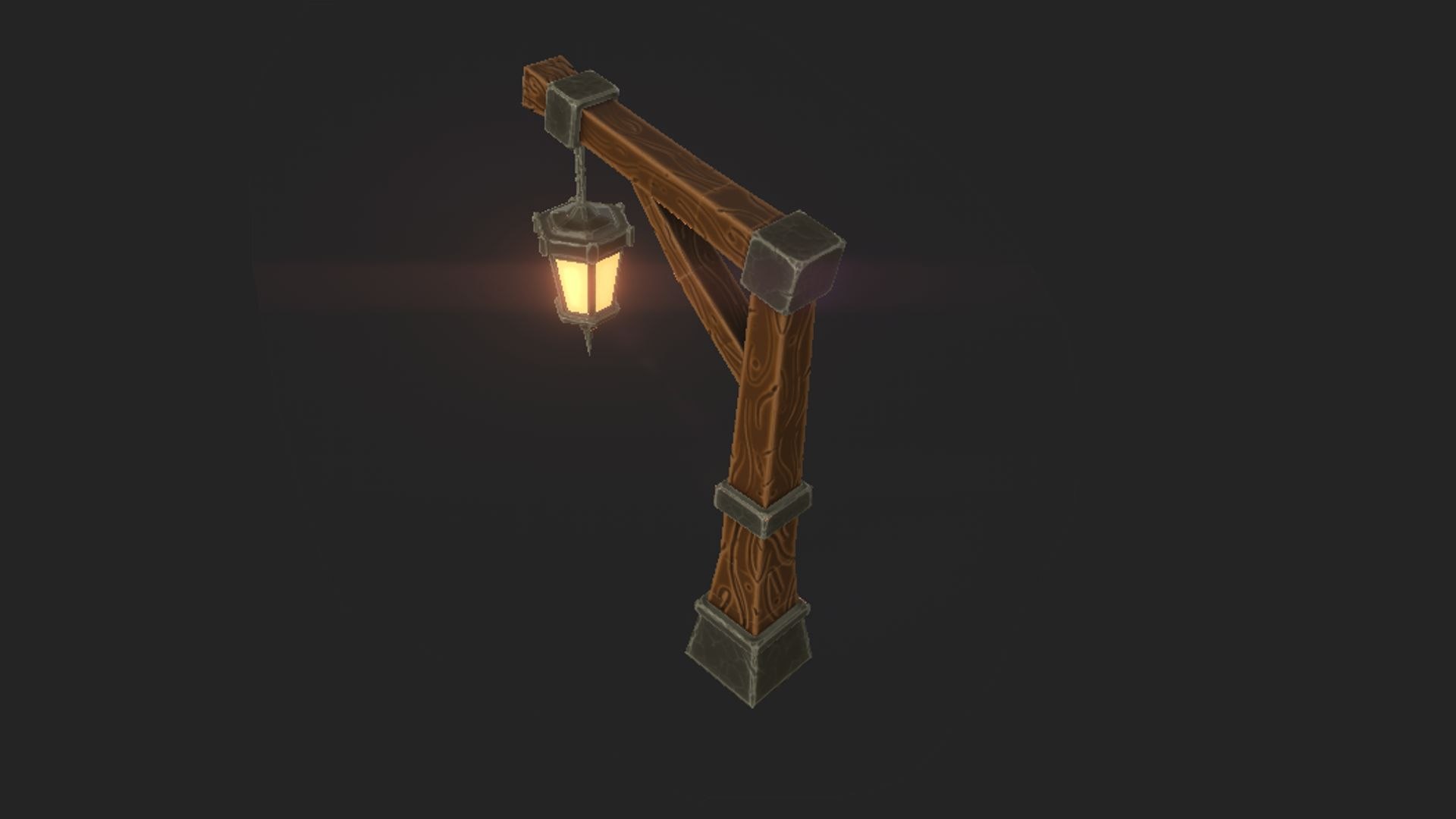 3D Model Stylized Lamp - TurboSquid 1702676