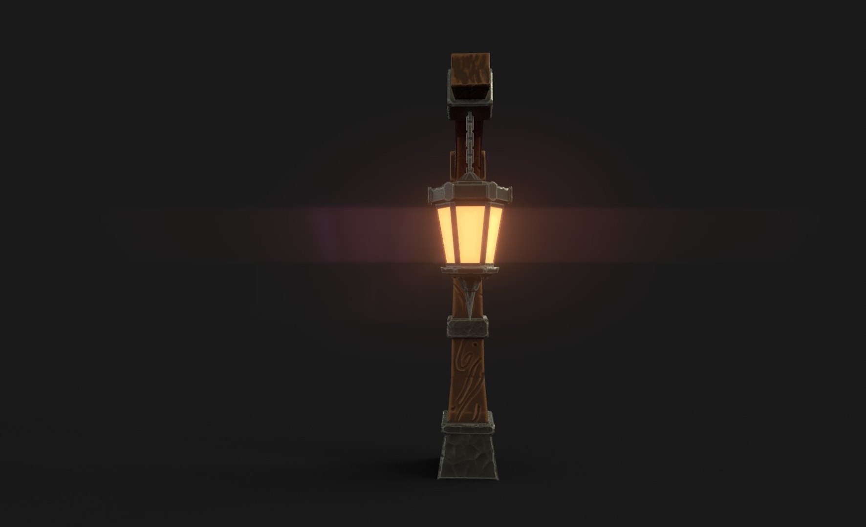 3D Model Stylized Lamp - TurboSquid 1702676