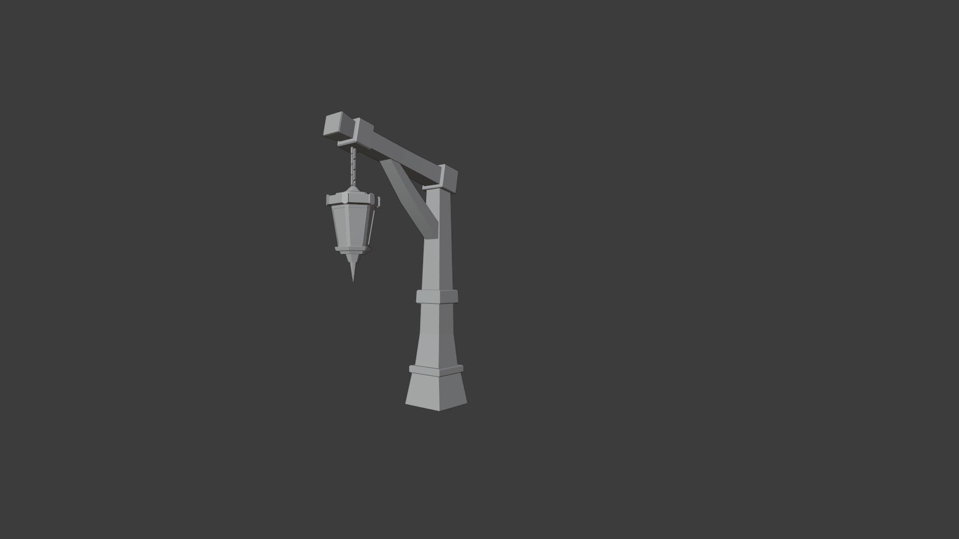 3D Model Stylized Lamp - TurboSquid 1702676