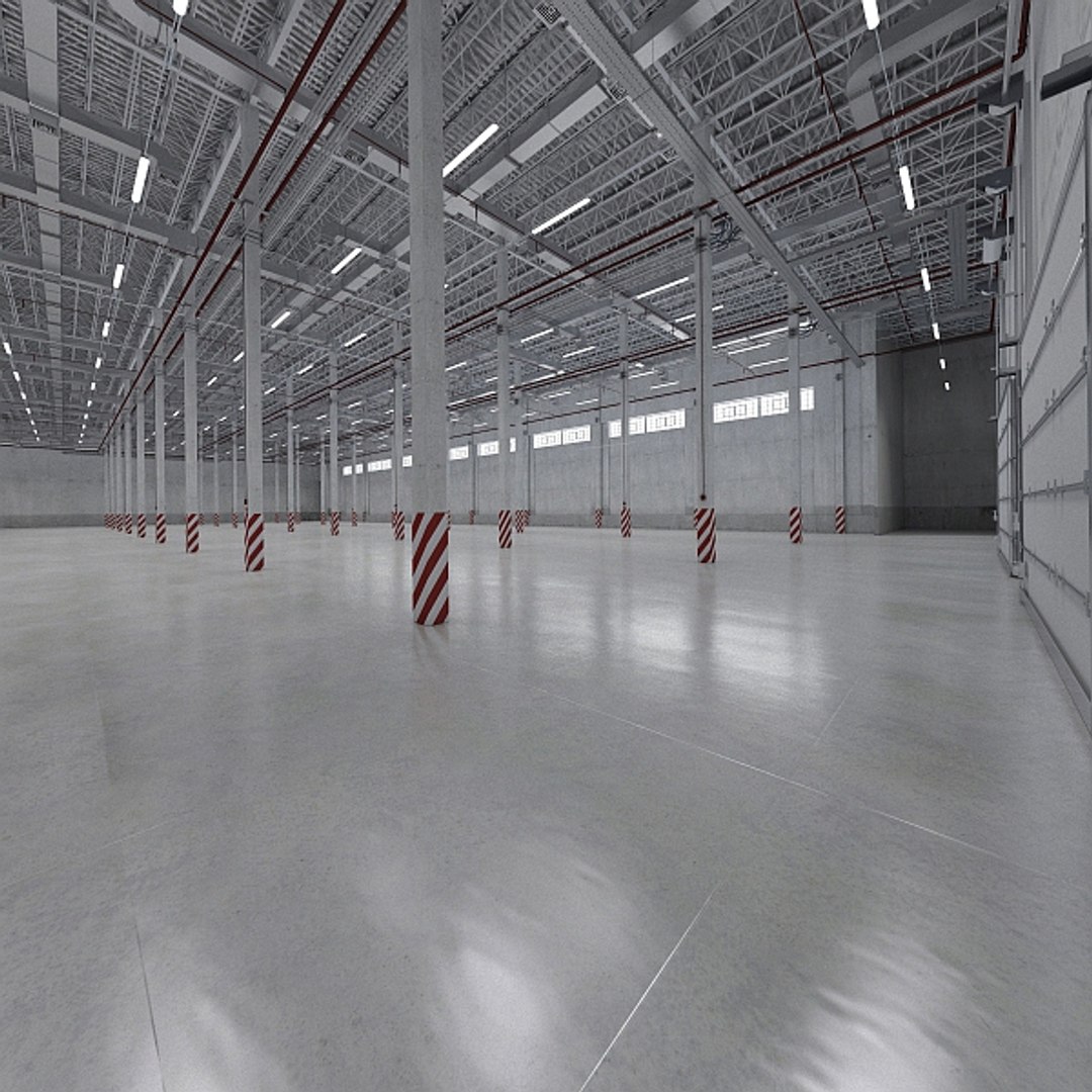 Big Base Warehouse Interor Model - TurboSquid 1336405