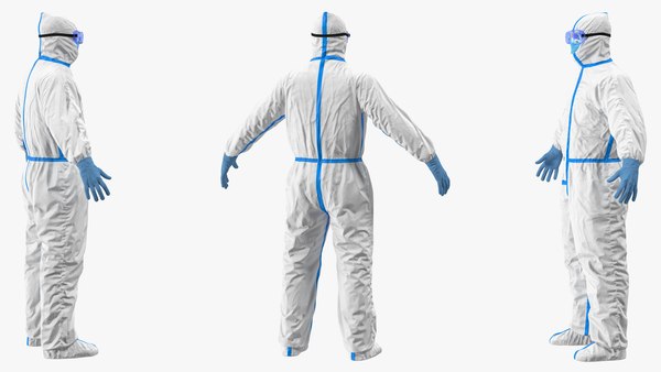 3D doctors protection 4 - TurboSquid 1620399