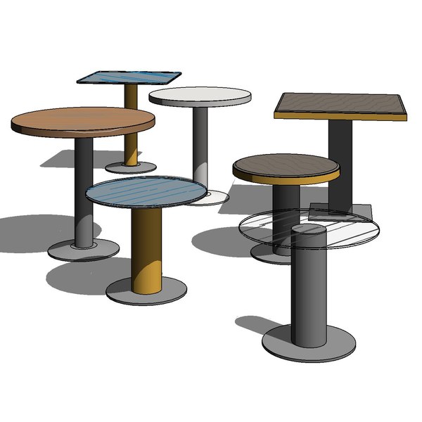 Mobiliario Revit Family Modelos para Descargar | TurboSquid