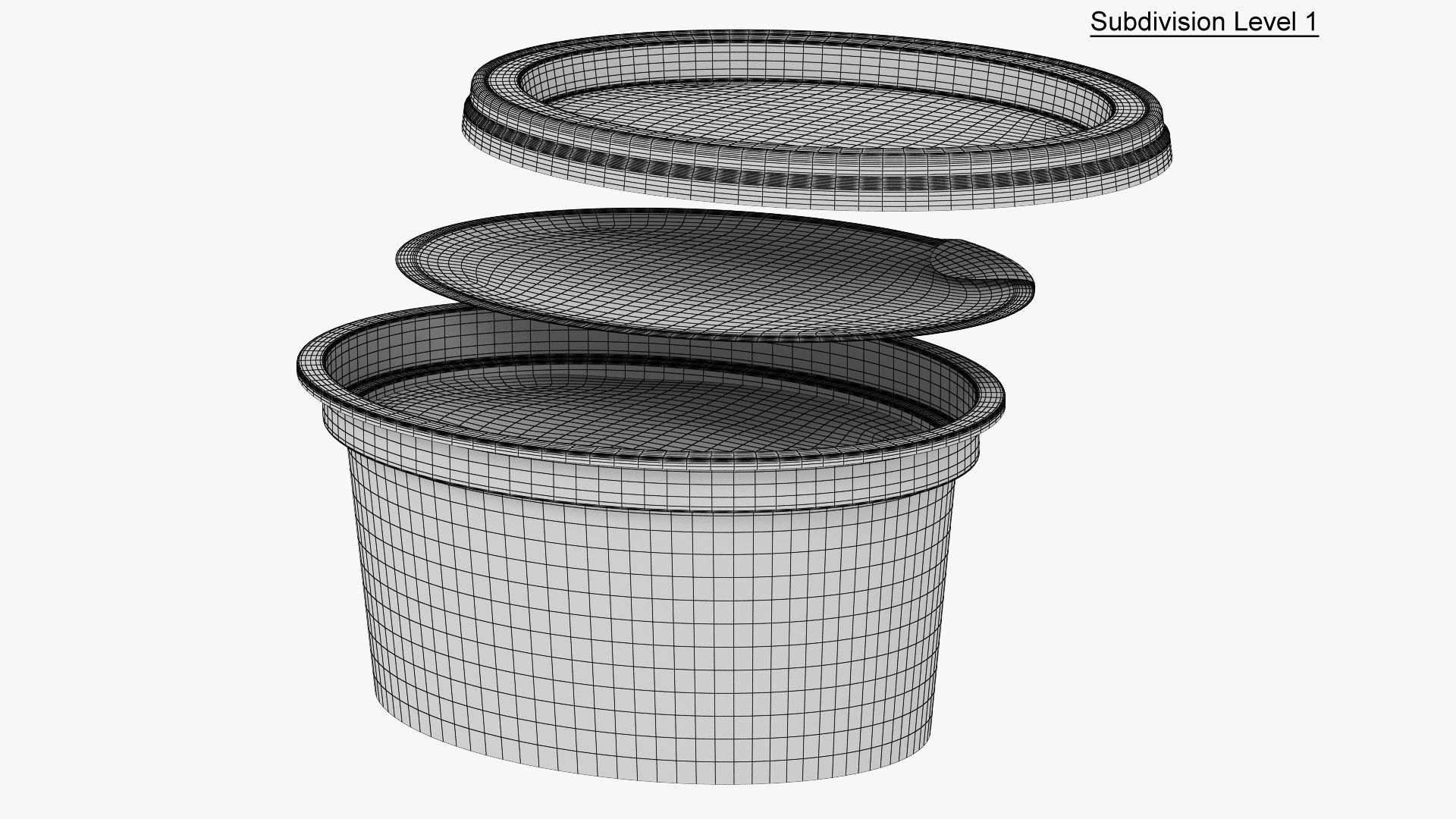 Food Container 05 3D Model - TurboSquid 1801829