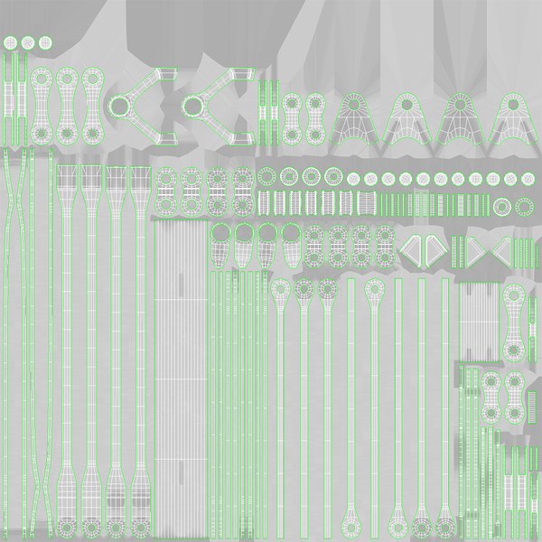 Crane fixed pendant link 3D model - TurboSquid 1710558