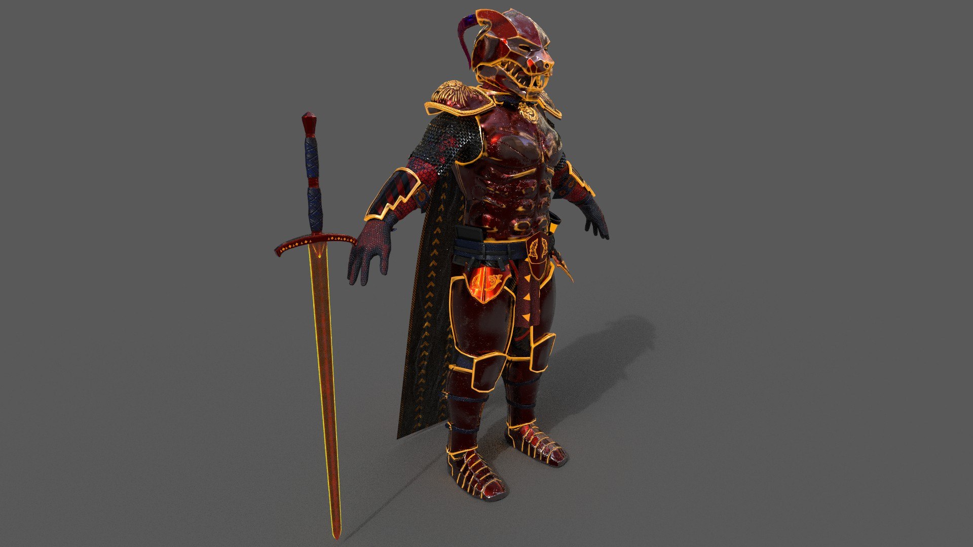 3D Rig Animations Armor - TurboSquid 1659037
