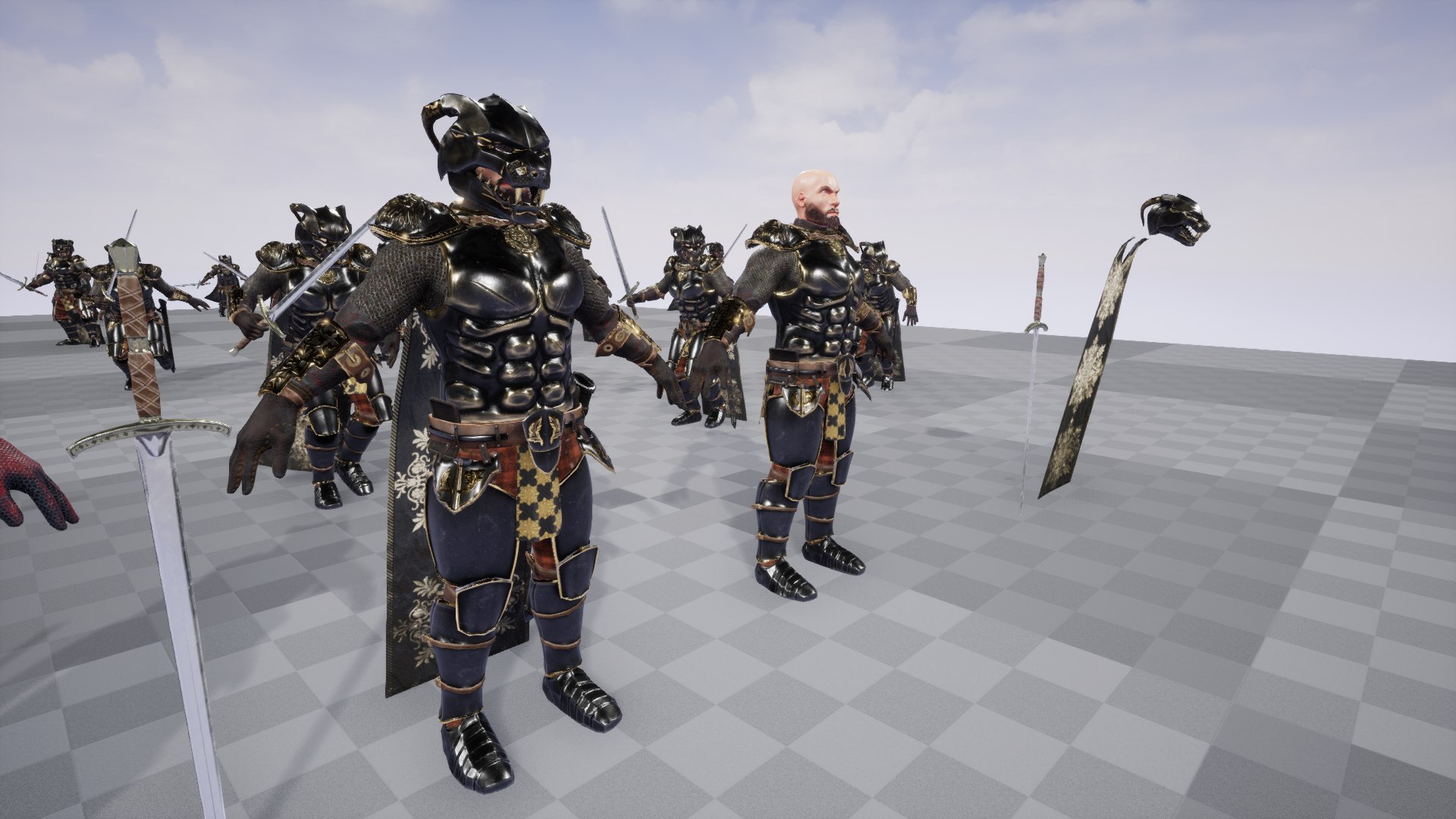 3D Rig Animations Armor - TurboSquid 1659037