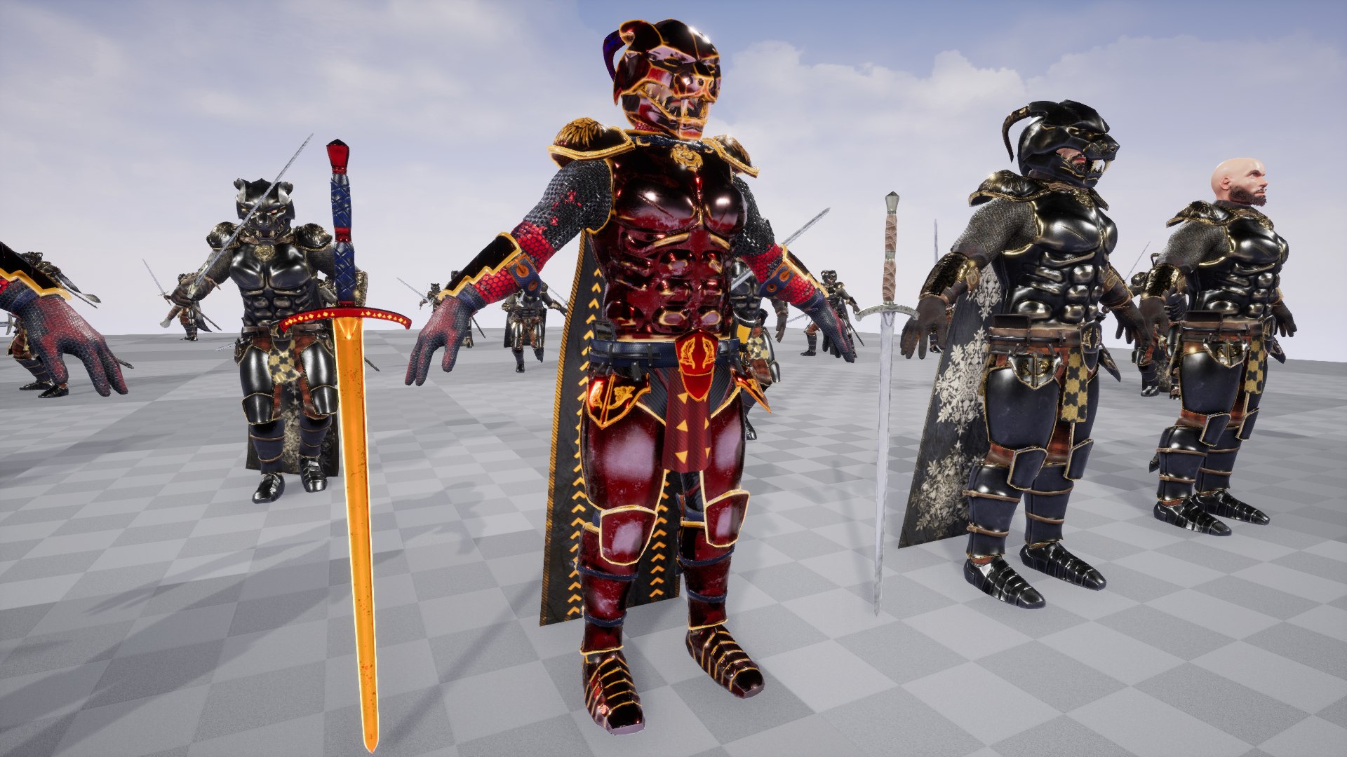 3D Rig Animations Armor - TurboSquid 1659037