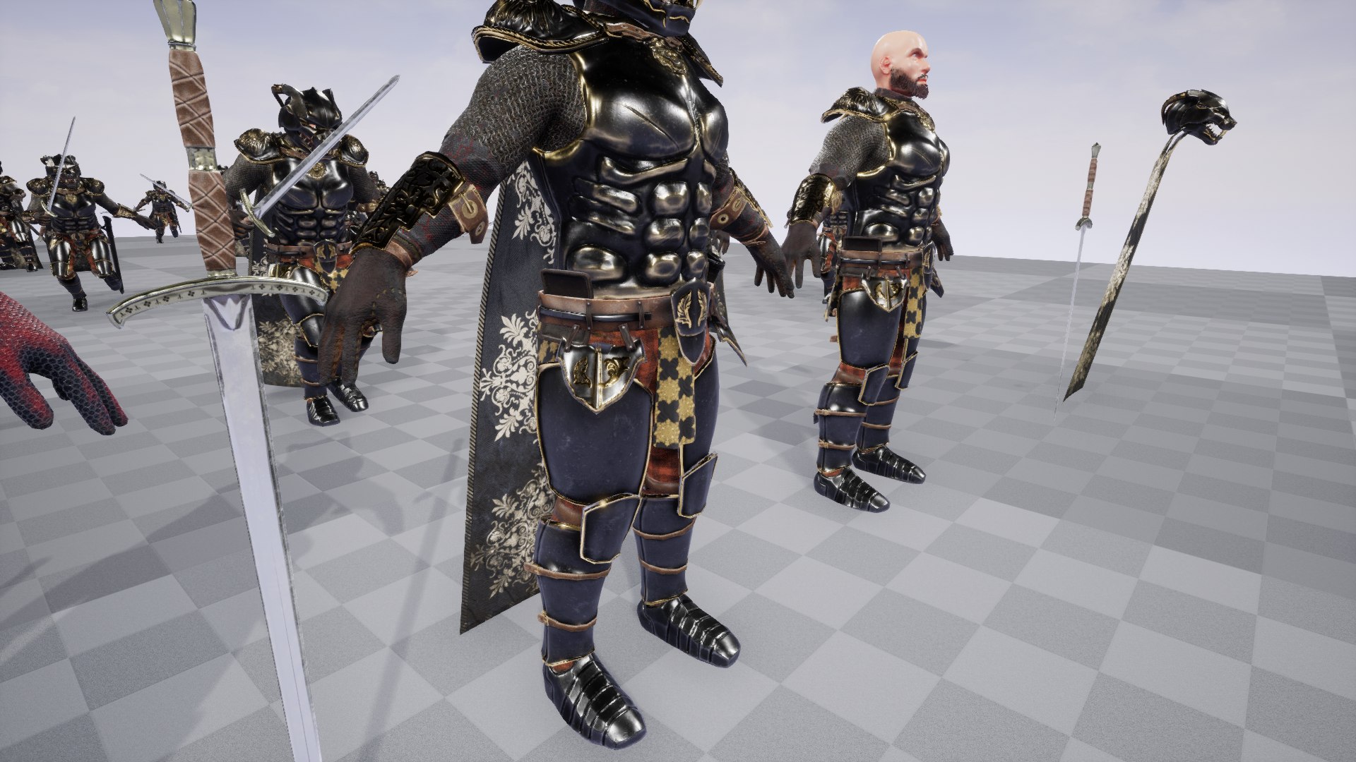 3D Rig Animations Armor - TurboSquid 1659037