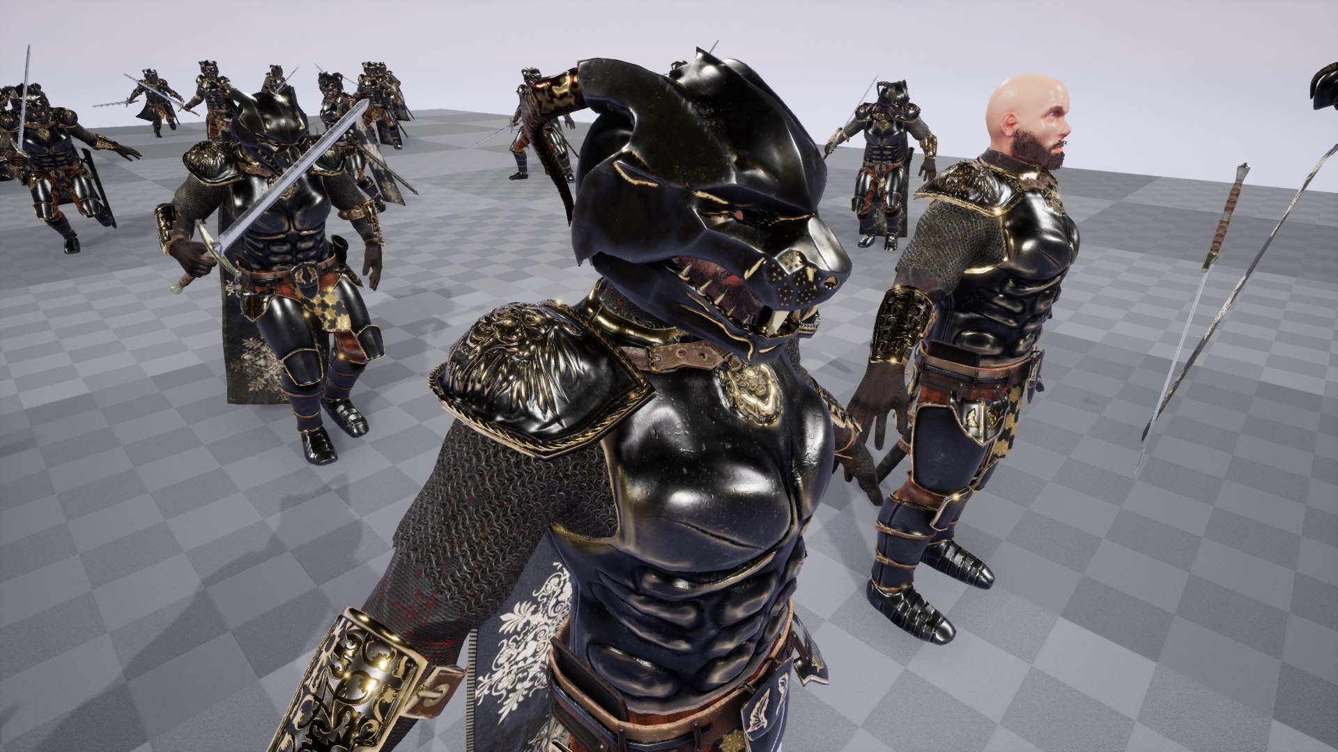 3D Rig Animations Armor - TurboSquid 1659037