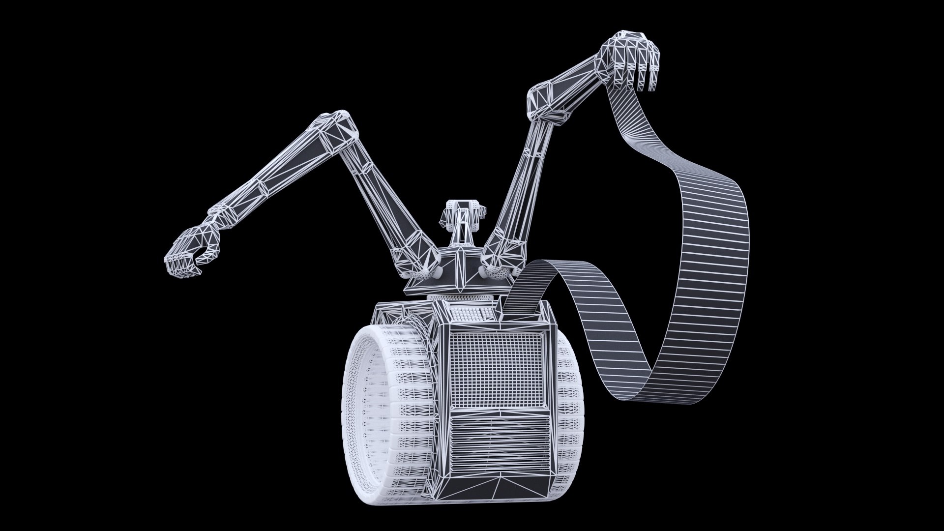 3D Mono Wheel Robot - I Will Take Your Job Model - TurboSquid 2193618