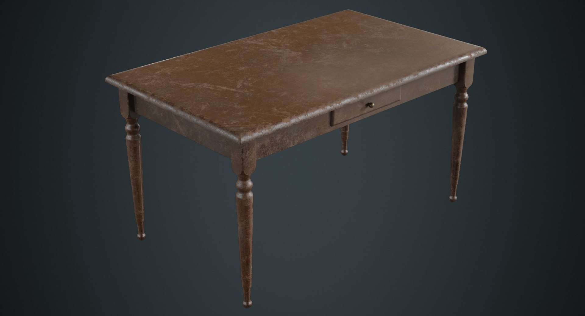 Table 2b 3D Model - TurboSquid 1381224