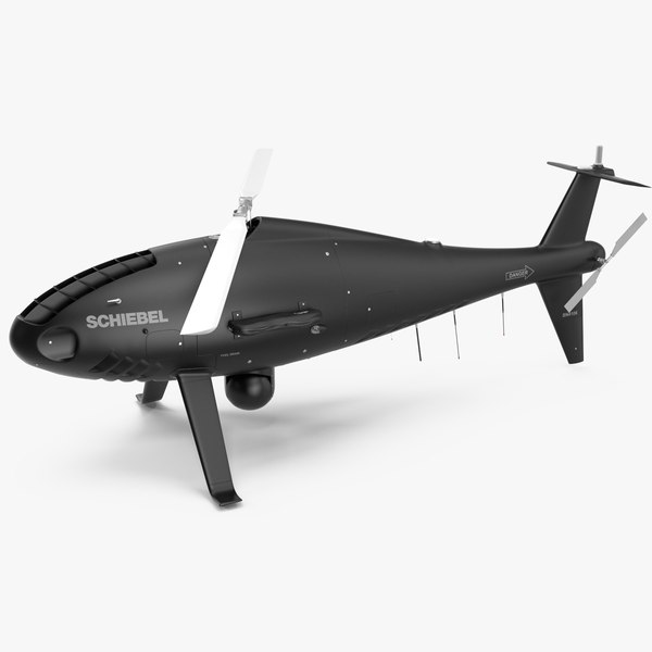 Schiebel Camcopter S100 UAV Rotorcraft Black은 Maya용으로 제작되었습니다. 3D 모델 ...