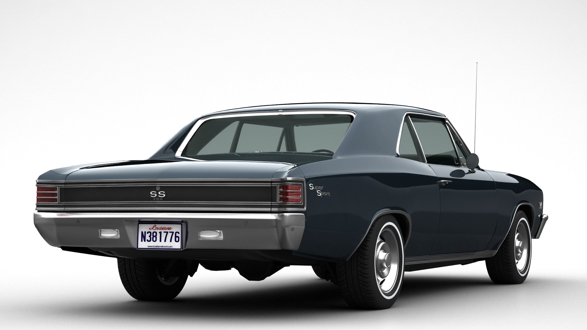 3D Chevrolet Chevelle SS 1967 Model - TurboSquid 2036800